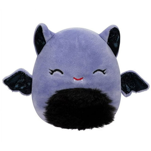 Squishmallows Joldy the Bat with Soft Plush Belly, Shimmering Wings ...