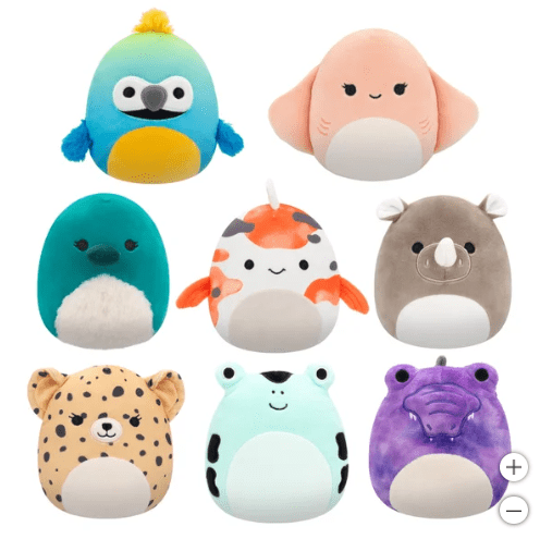 Squishmallows 5" Mini Plush 8-pack, Assorted - Walmart.com