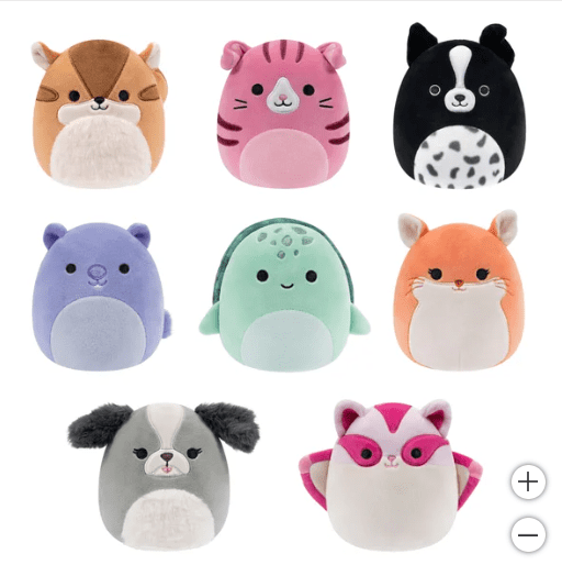 Squishmallows 5" Mini Plush 8-pack, Assorted - Walmart.com