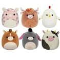 Squishmallows 5 inch Farm Squad Set of 6 Squishmallows Connor the Cow ...