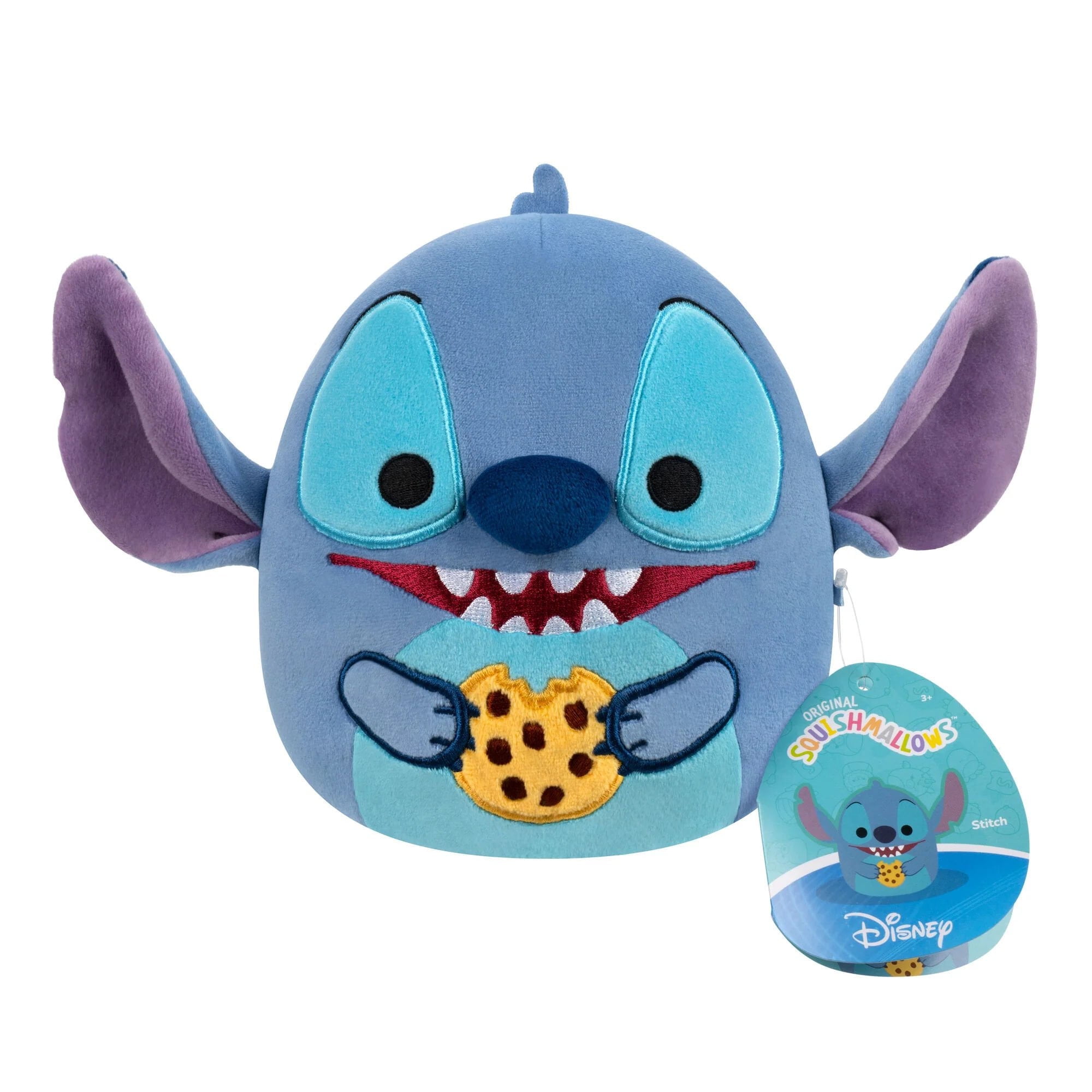 Squishmallows 6.5" Disney Stitch with Cookie - Walmart.com
