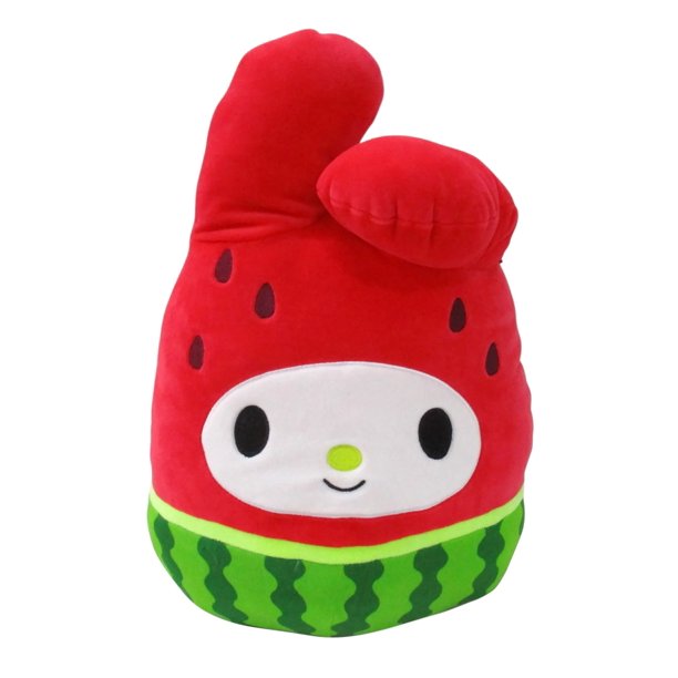 Squishmallows 6.5" Hello Kitty My Melody Watermelon - Walmart Business ...