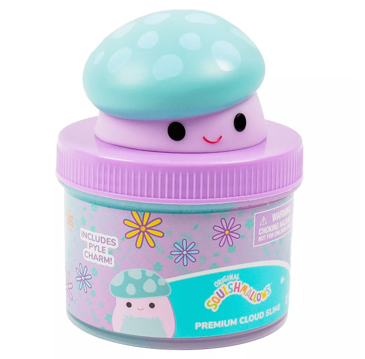 Squishmallows Sweet Grape Slime, Purple and Blue Cloud Slime with Pyle ...