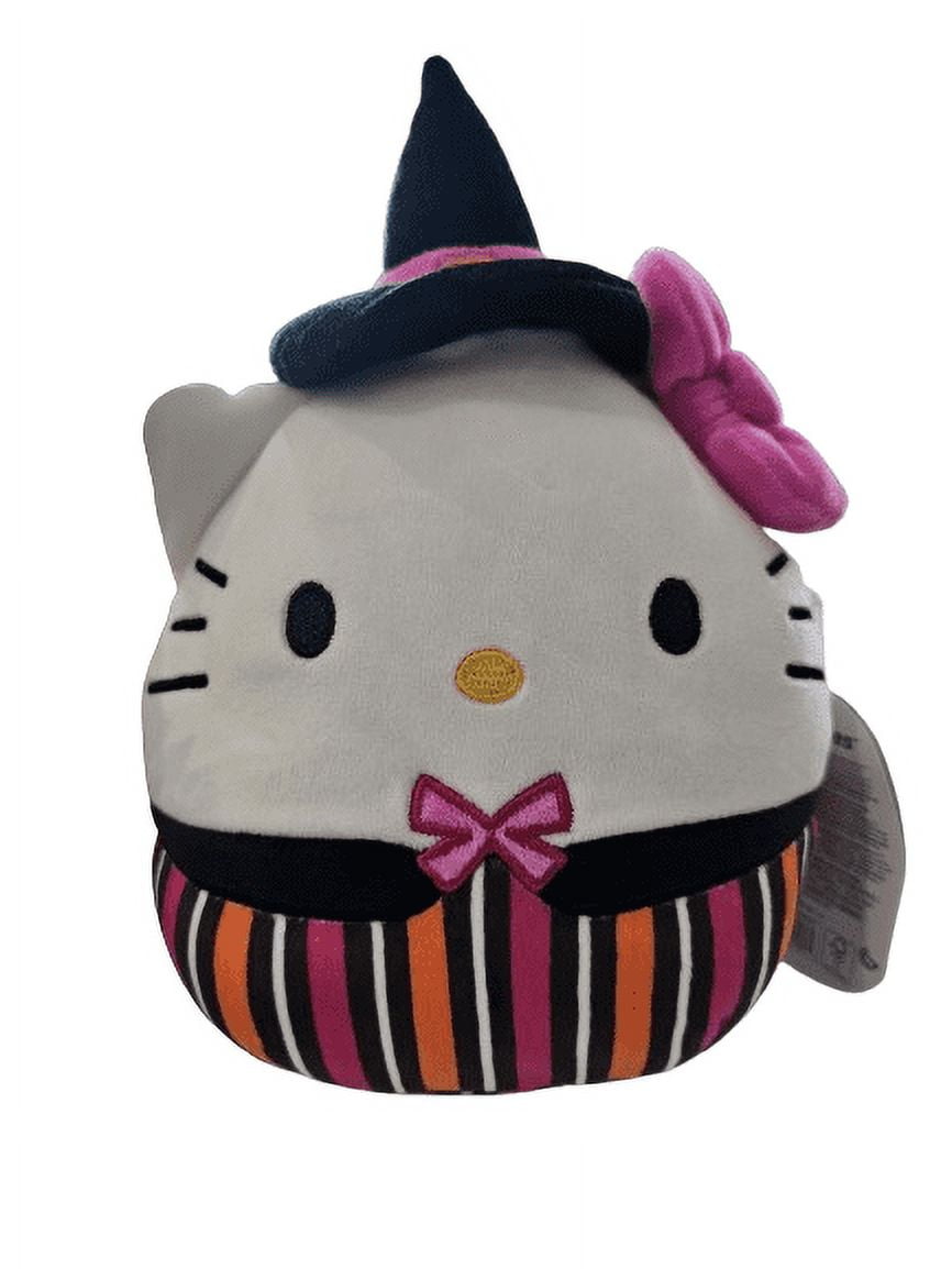 Squishmallows 7.5"" Hello Kitty Halloween Black Hat Ultra Soft ...