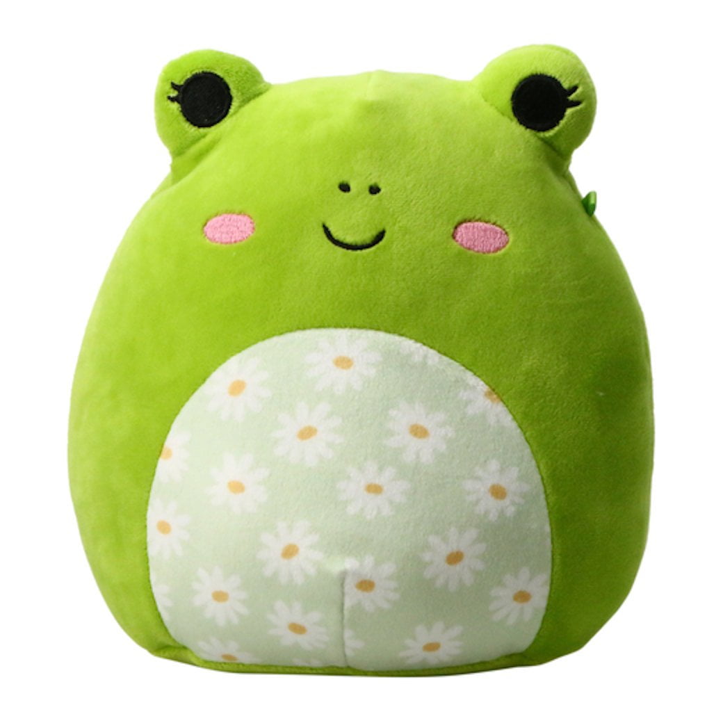 Squishmallows 7.5" Wendy the Frog with Floral Belly - Walmart.com