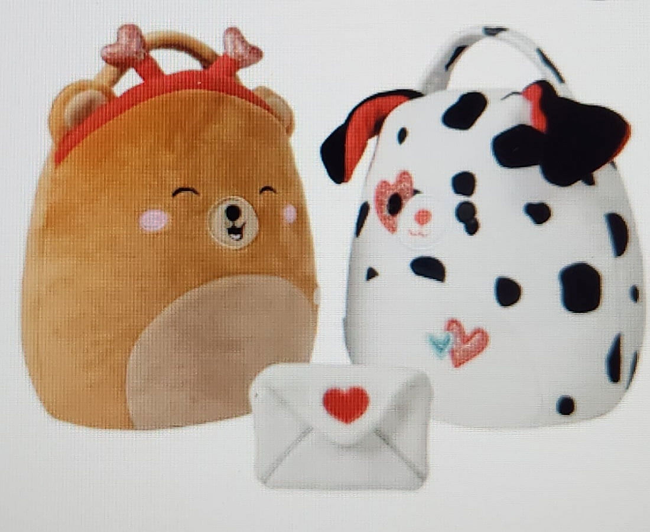 Squishmallows 7" Valentine's Buddy Buckets Dustin & Omar - Walmart.com