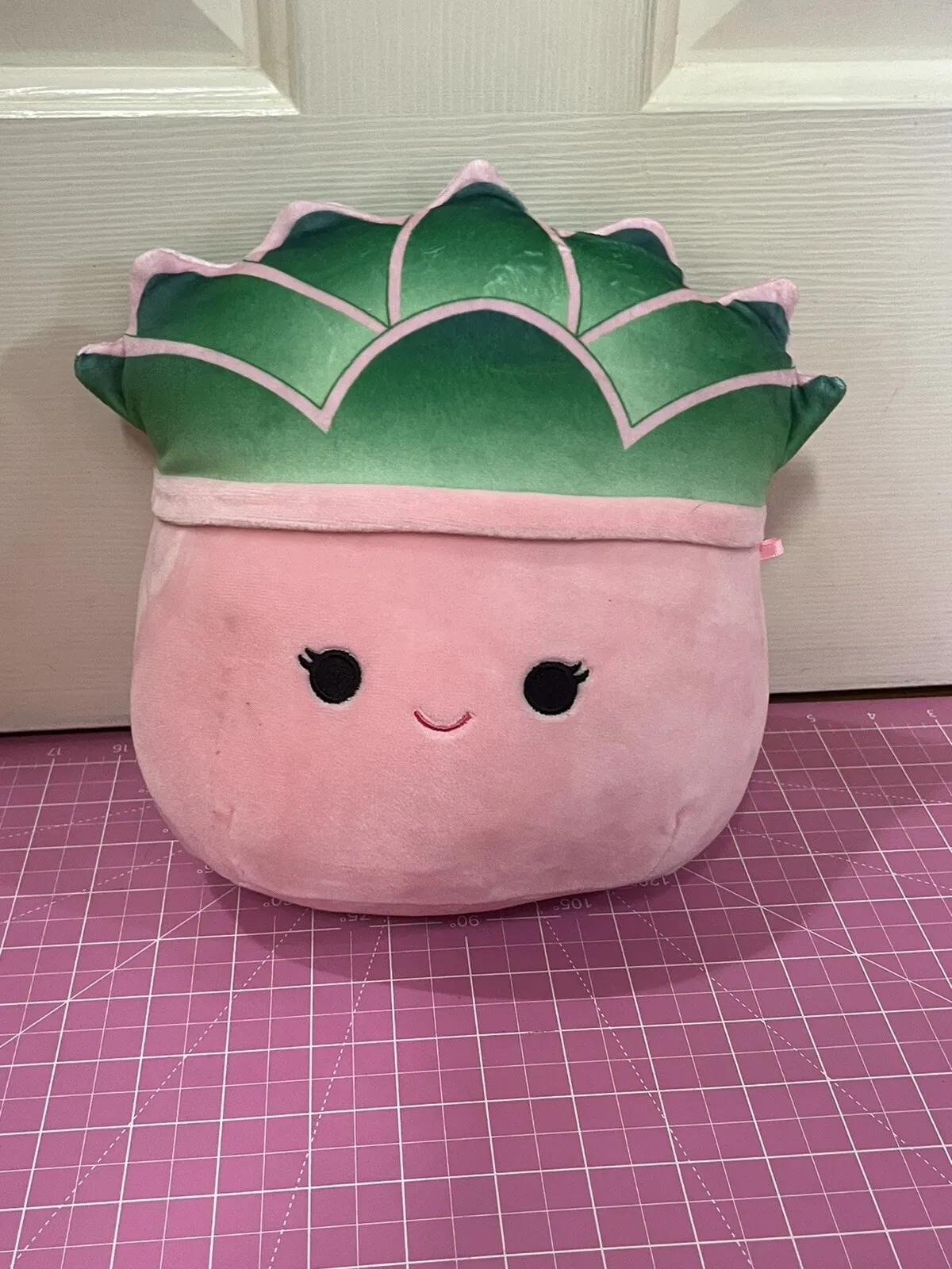 Squishmallows 8" Afiyah The Pink Succulent Soft Plush Stuffed Animal ...