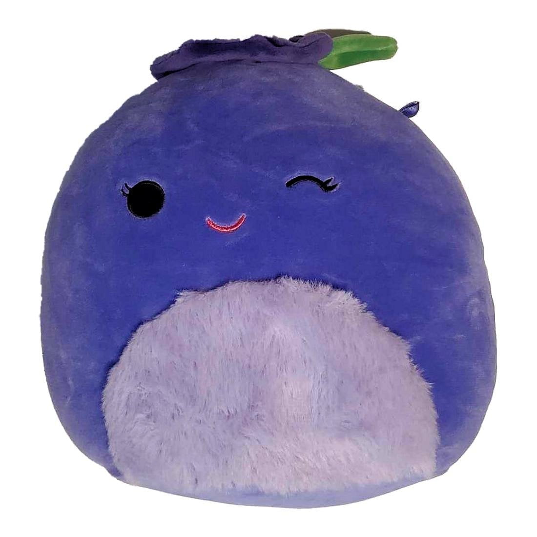 Squishmallows 8" Bluby the Blueberry with Fuzzy Belly - Walmart.com