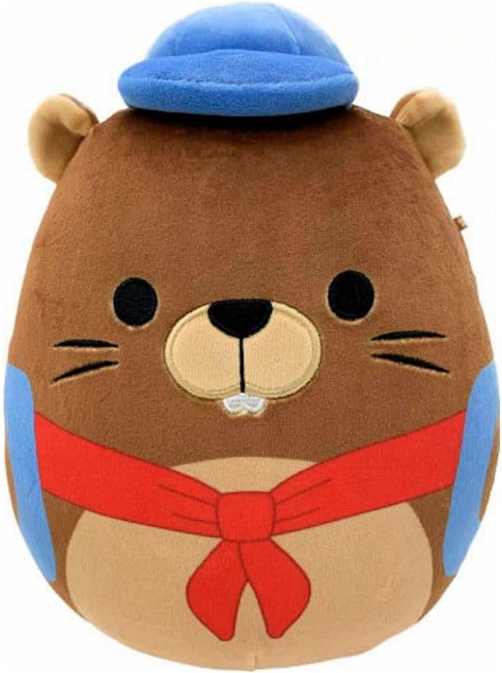 Squishmallows 8" Chip the Beaver with Backpack - Walmart.com