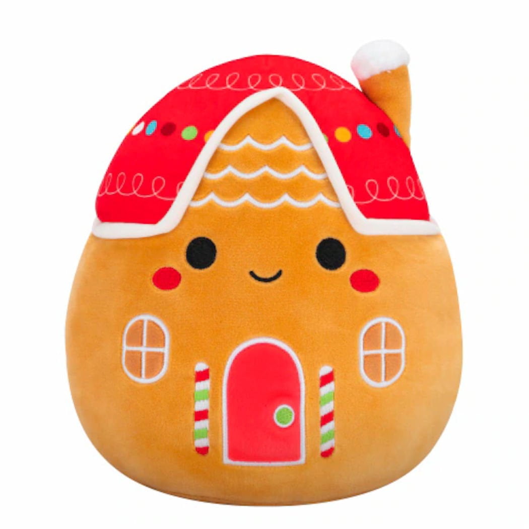 Squishmallows 8" Christmas Casa the Gingerbread House - Walmart.com