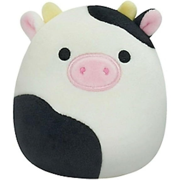 "Squishmallows Fluffy 8"" Connor the Cow Plush Toy" - Walmart.com