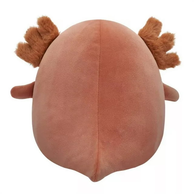 "Squishmallows Original 8"" Den Brown Gingerbread Axolotl Plush Toy ...