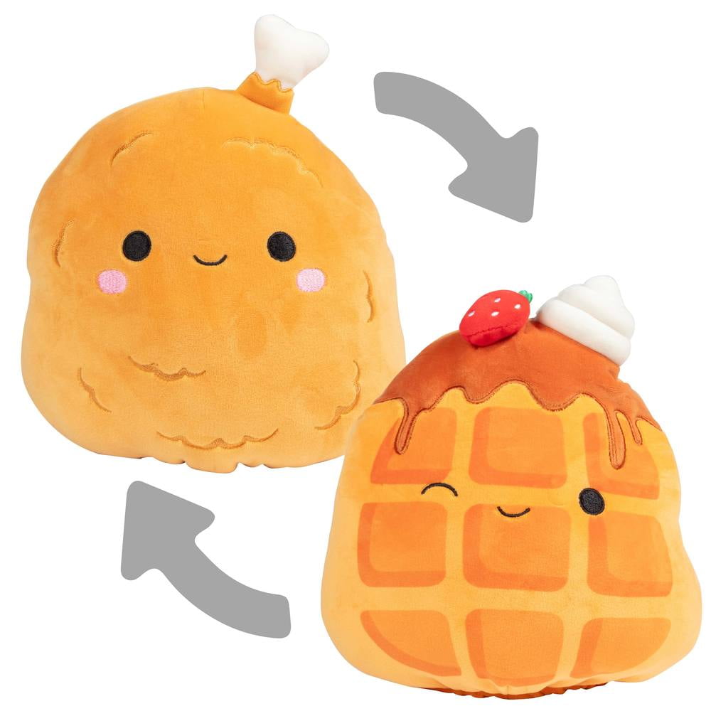 Squishmallows 8" Flipamallows Oksana Fried Chicken / Weaver Waffle ...