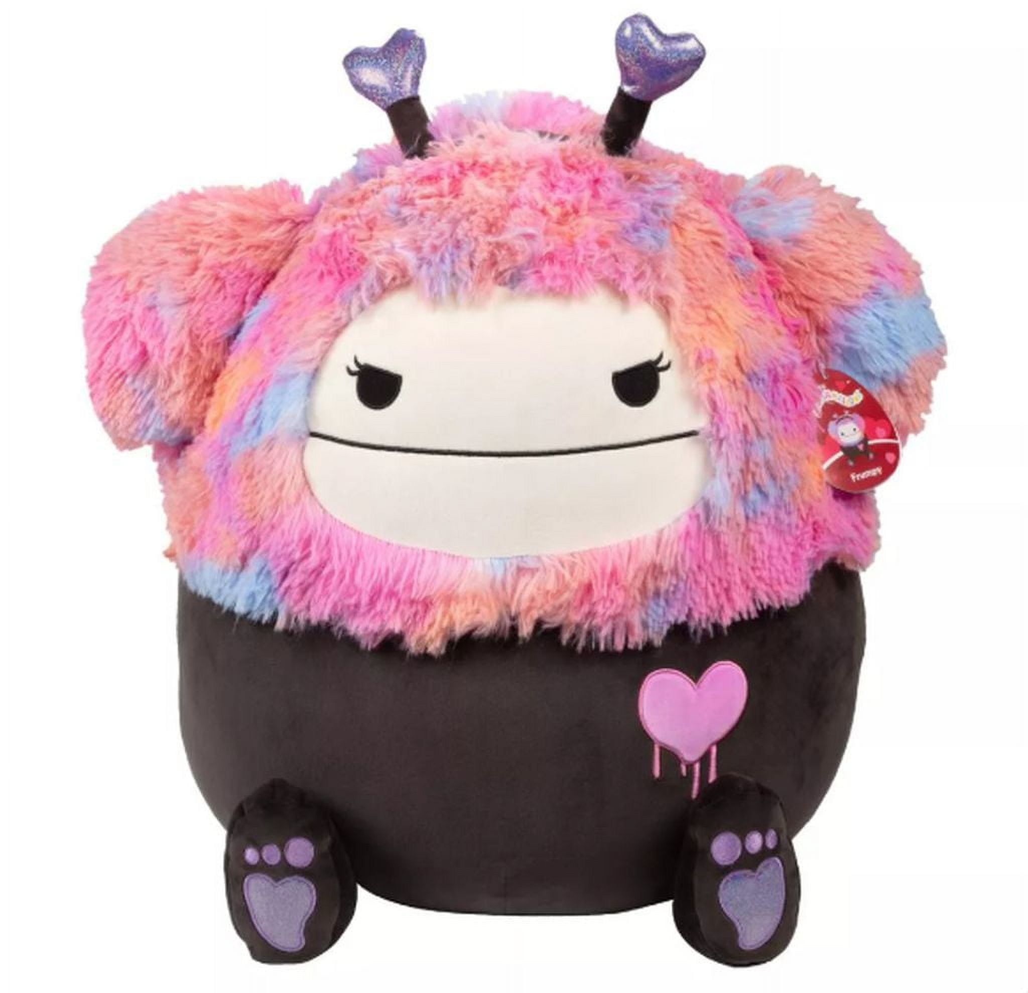 Squishmallows 8" Frumpy the Black and Tie-Dye Bigfoot Valentine's Day ...