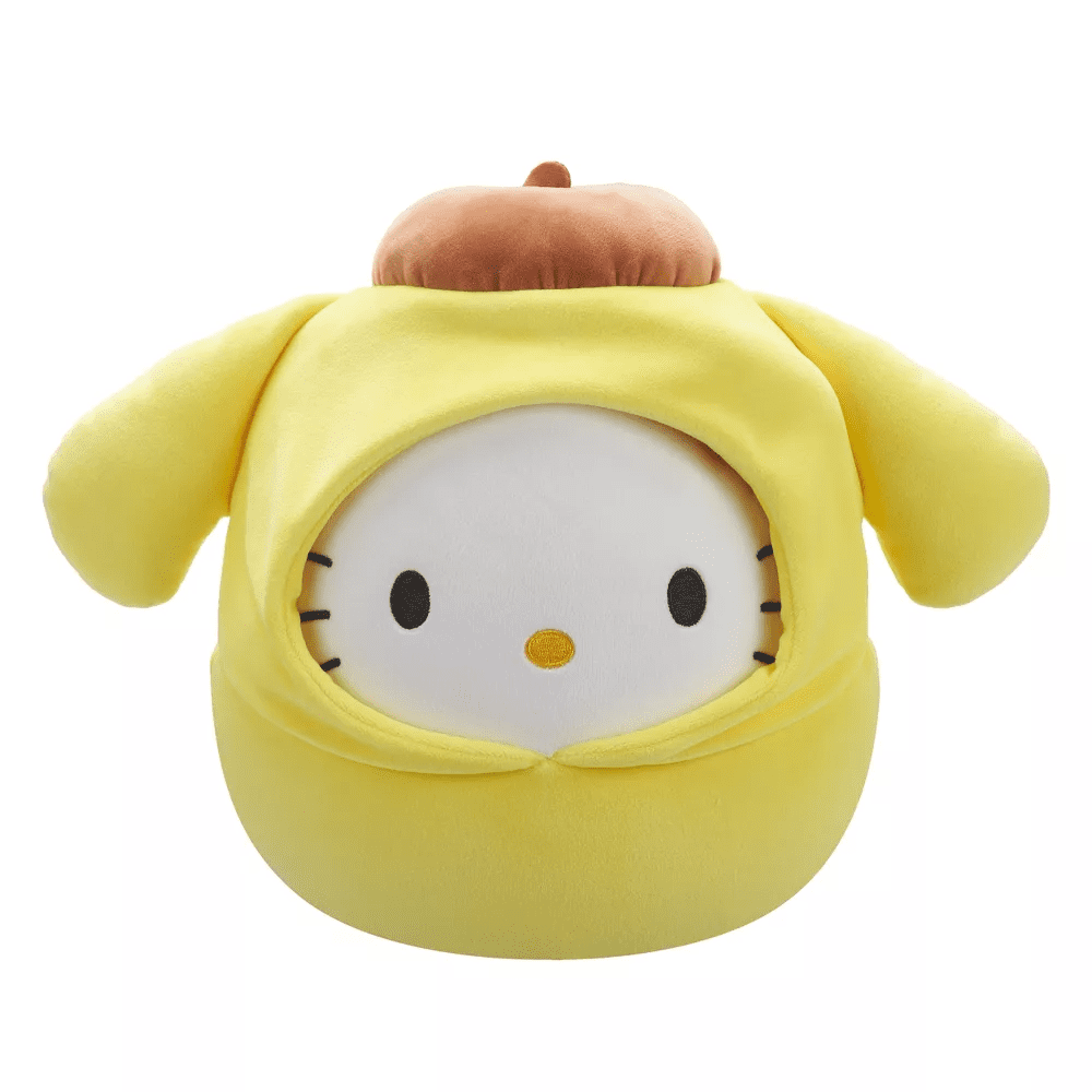 Hello Kitty & Friends 8" Squishmallows Hello Kitty Plush in Pompompurin ...