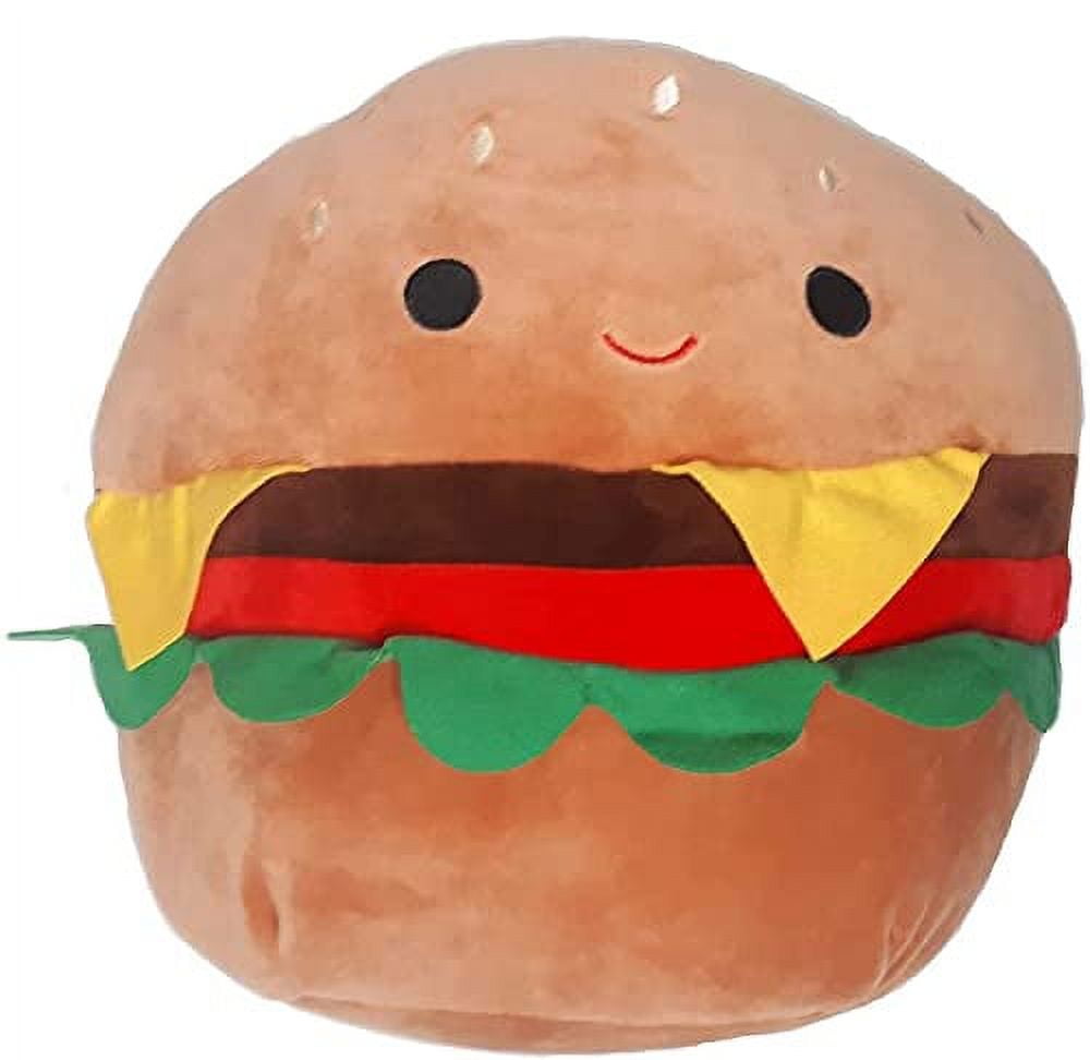 Squishmallows 8 Inch Carl the Burger Plush Food Series - Walmart.com