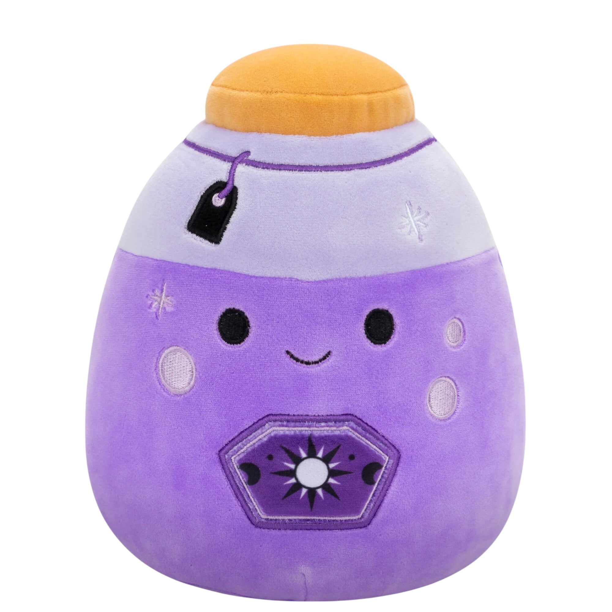 Squishmallows 8-Inch Kensington Neon Purple Potion Bottle - Official ...
