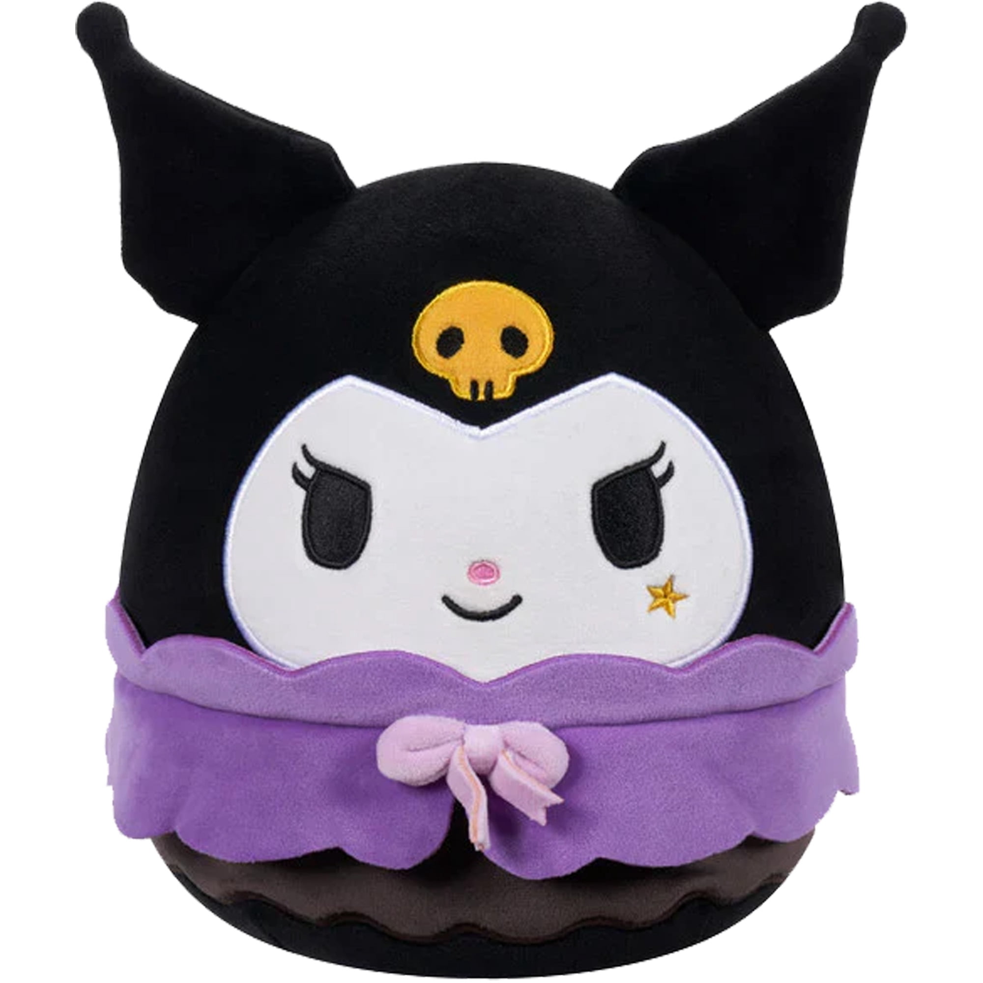 Squishmallows 8 Inch Kuromi Halloween Witch Black and Purple Official ...