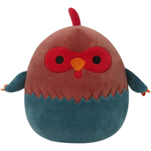 Squishmallows 8-Inch Reed Red and Blue Rooster - Little Ultrasoft ...