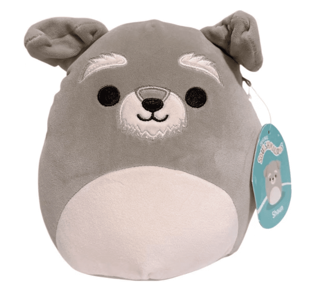 Squishmallows 8 Inch Shaun the Dog Plush – Soft and Cuddly Stuffed ...