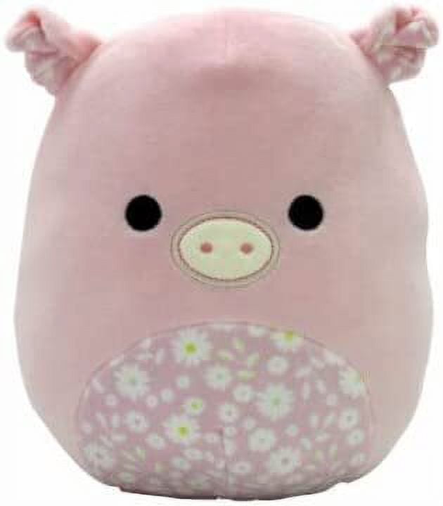 Squishmallows - Peter the Pig, 8" Plush Toy with Floral Belly, Suitable ...
