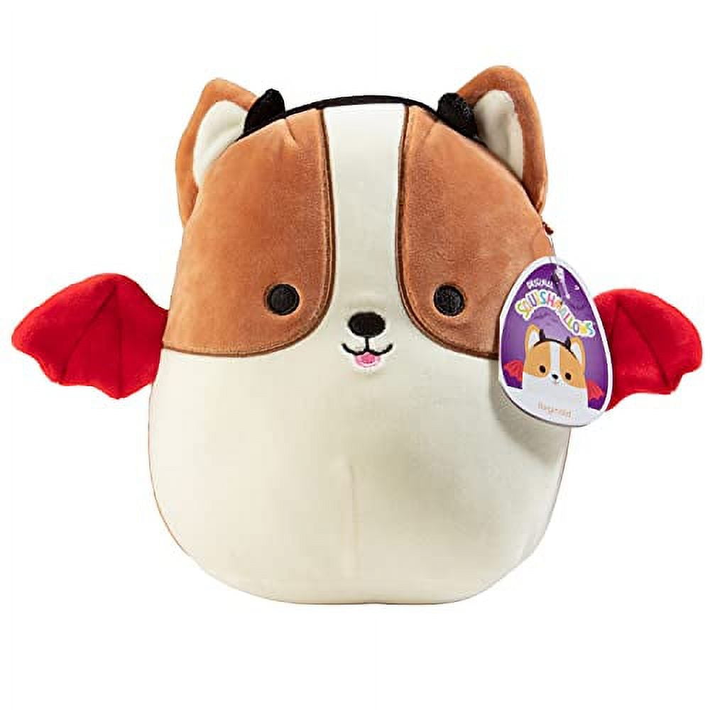 Squishmallows 8" Reginald The Corgi Devil Dog - Official Kellytoy Plush ...