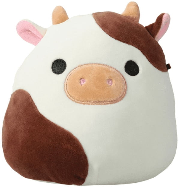Squishmallows Super Soft 8" Plush Toy - Ronnie the Cow, Perfectly Sized ...