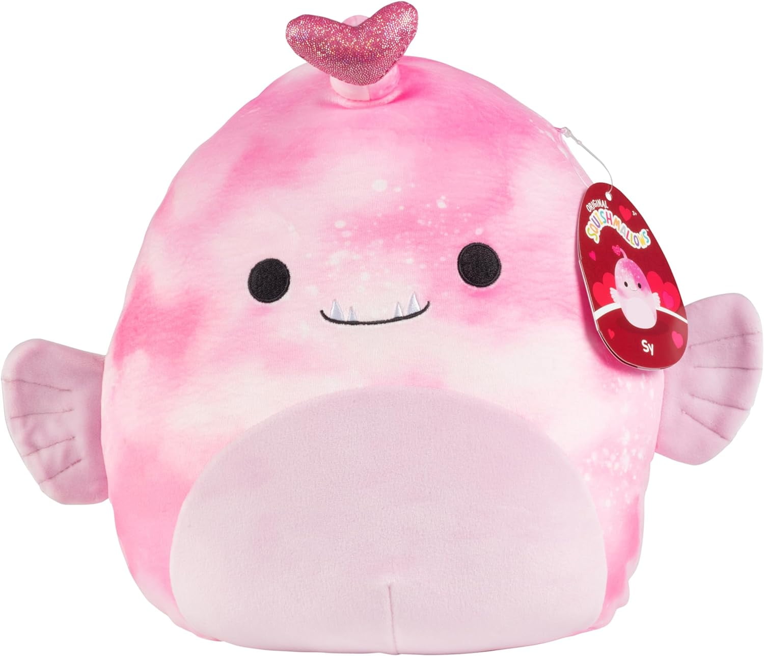 Squishmallows 8" Sy the Anglerfish Valentine's Day Plush - Walmart.com