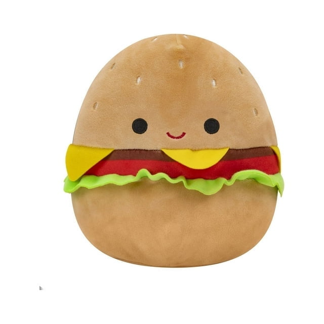 Squishmallows 8 inch Carl the Cheeseburger - Child's Ultra Soft Stuffed ...