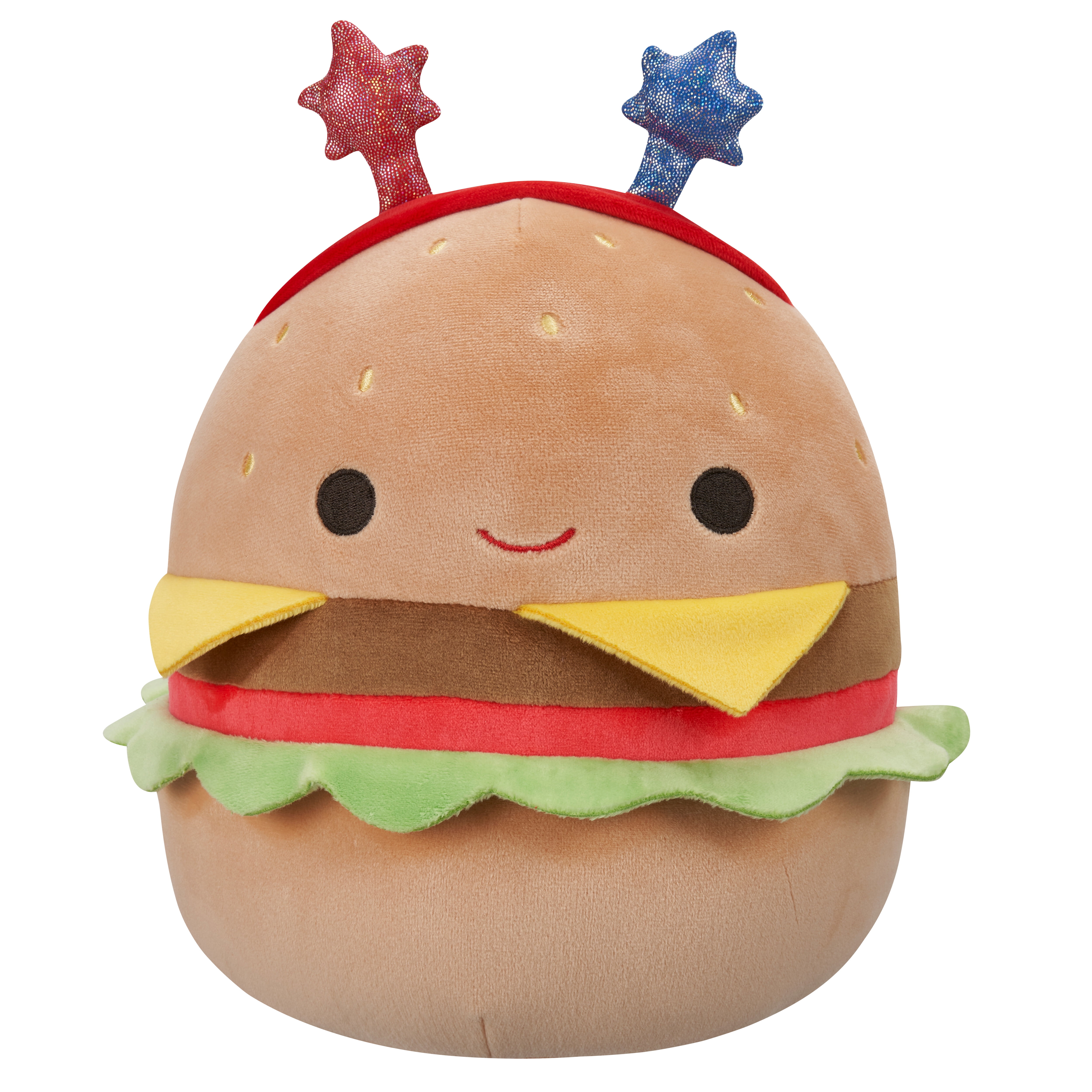 Squishmallows 8 inch Carl the Cheeseburger - Child's Ultra Soft Stuffed ...