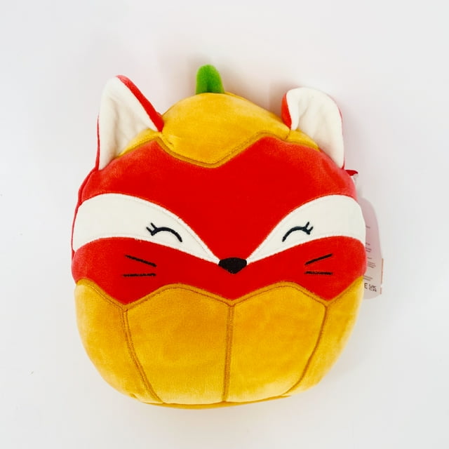 Squishmallows 8 inch Fifi the Fox in Adorable Pumpkin Halloween Costume ...
