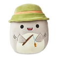 Squishmallows 8 inch Gordon the Grey Shark with Bucket Hat Holding ...