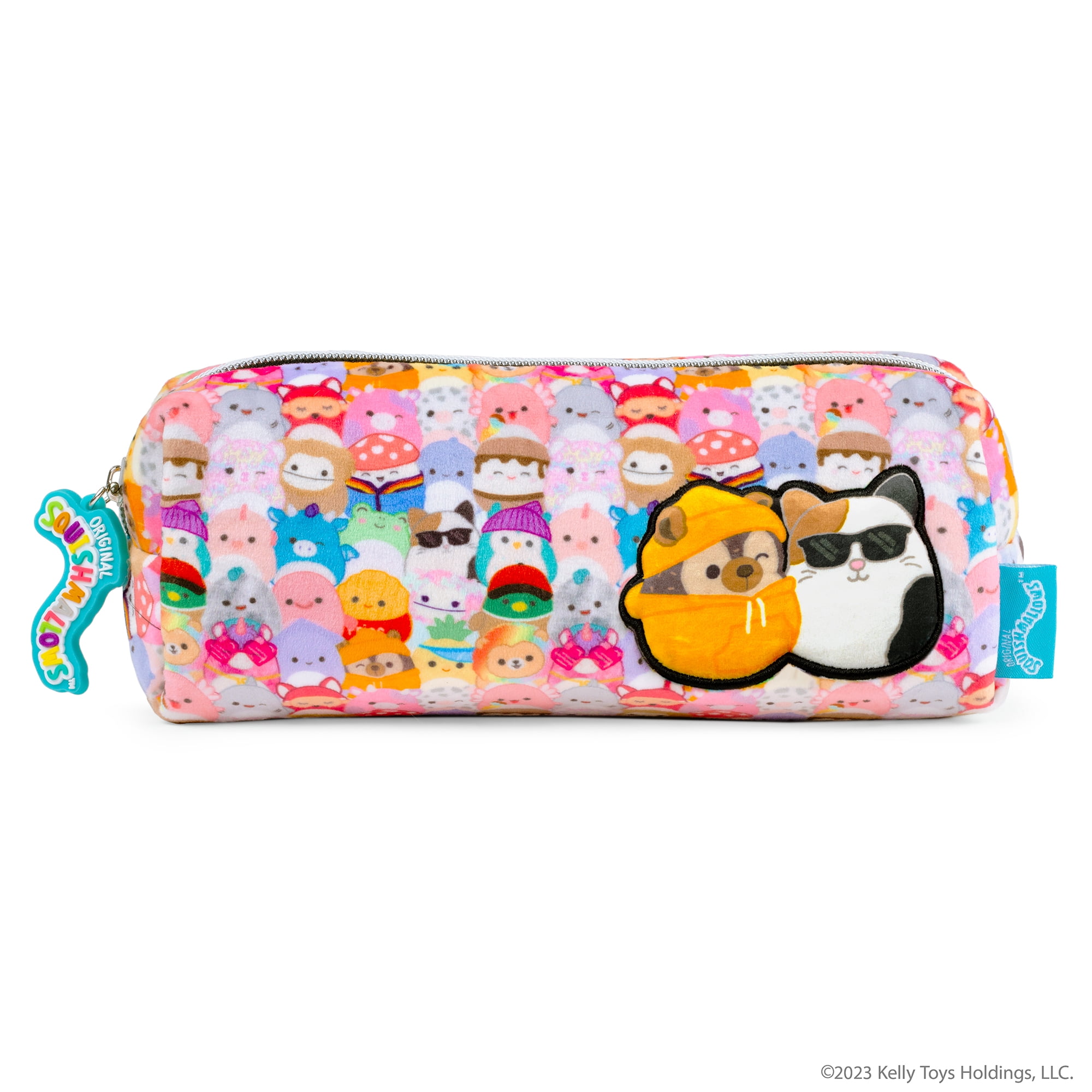 Squishmallows School Accessories: Cam & Hans Pencil Pouch with Multi ...
