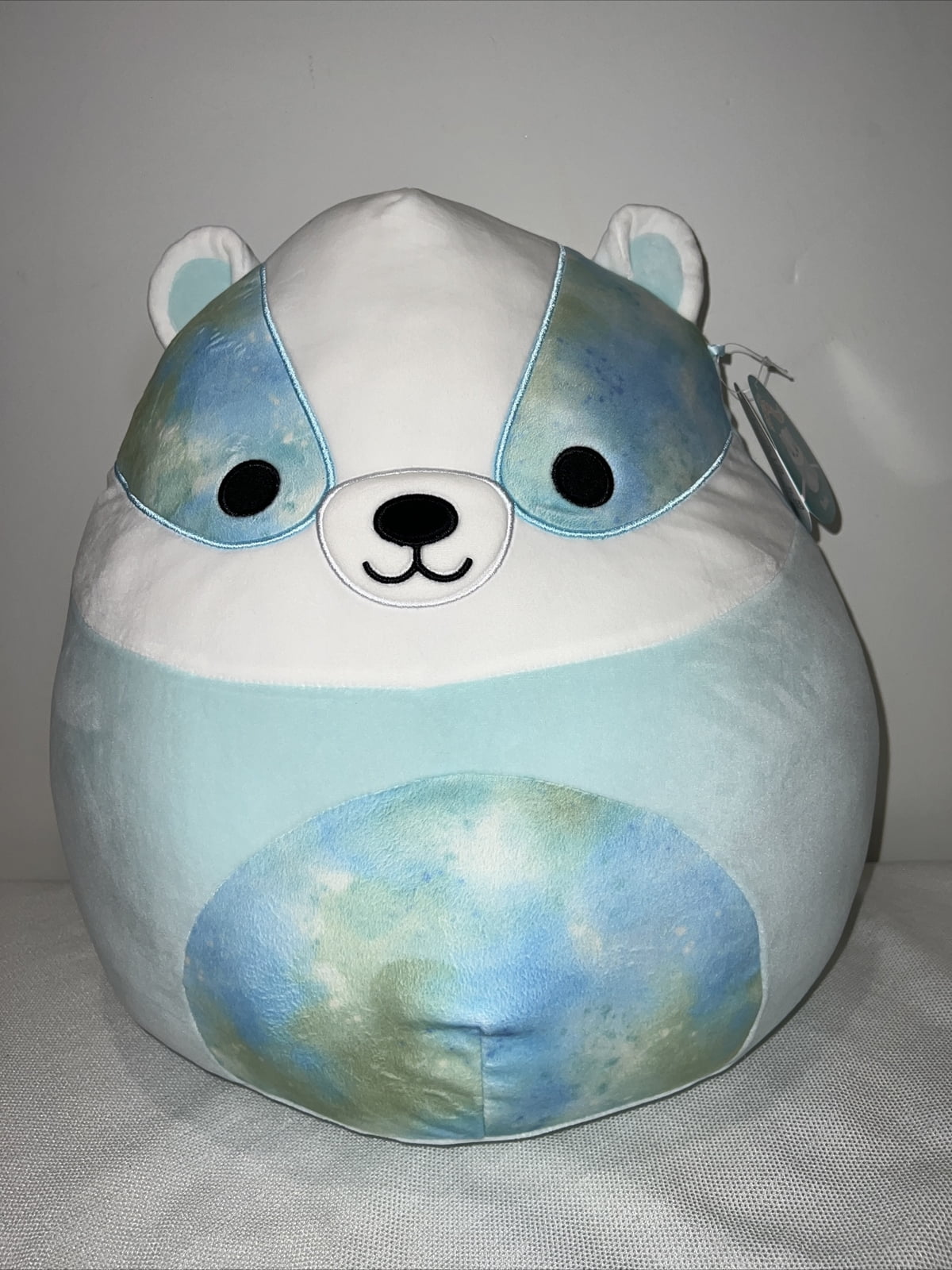Squishmallow Large, Banks The Badger 16"- Blue Stuffed Soft Plush Toy ...