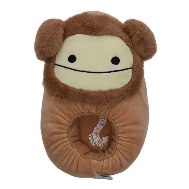 Squishmallows Benny the Bigfoot Kids Plush Slippers - Size 13/1 ...