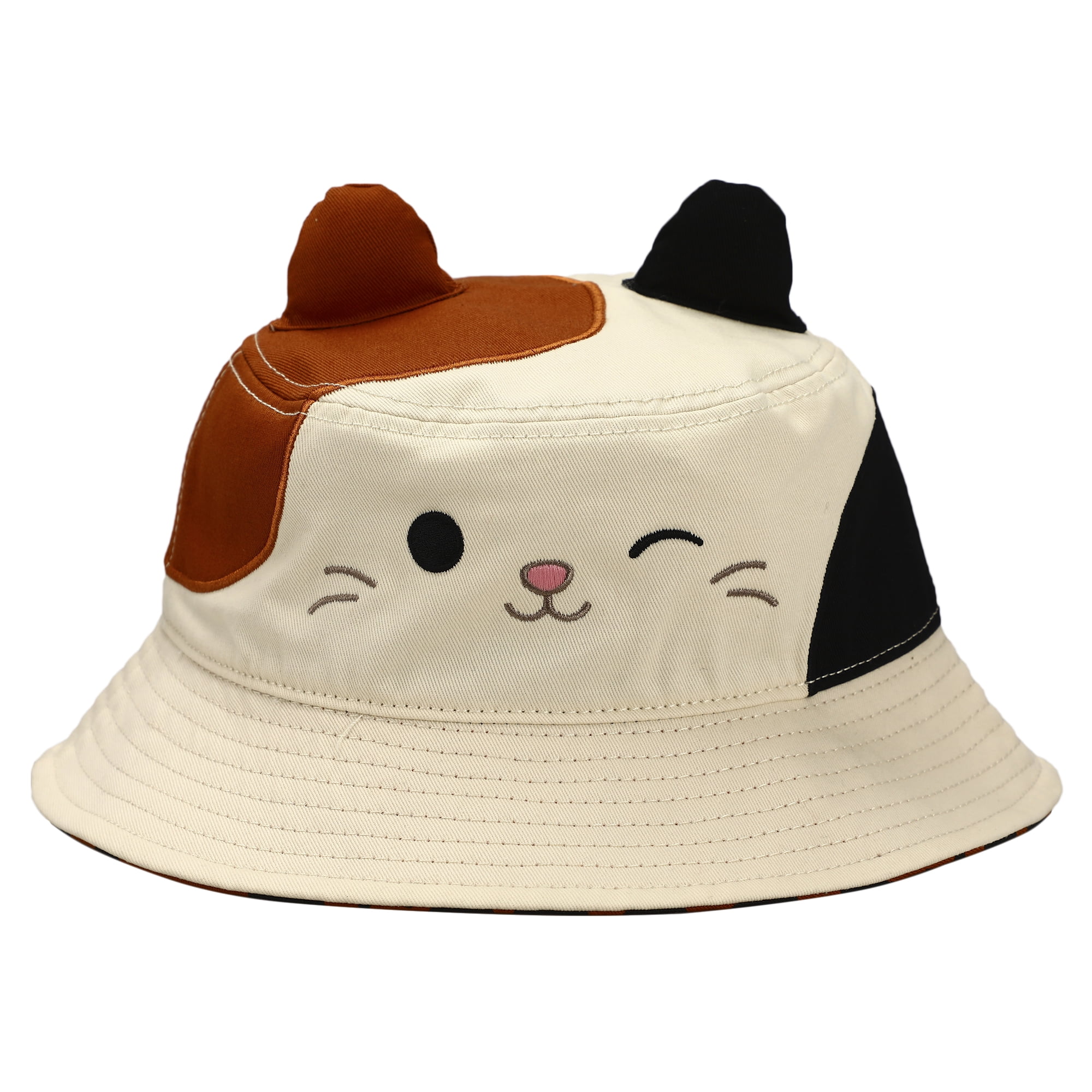 Squishmallows Cam The Cat Inspired Bucket Hat - Walmart.com