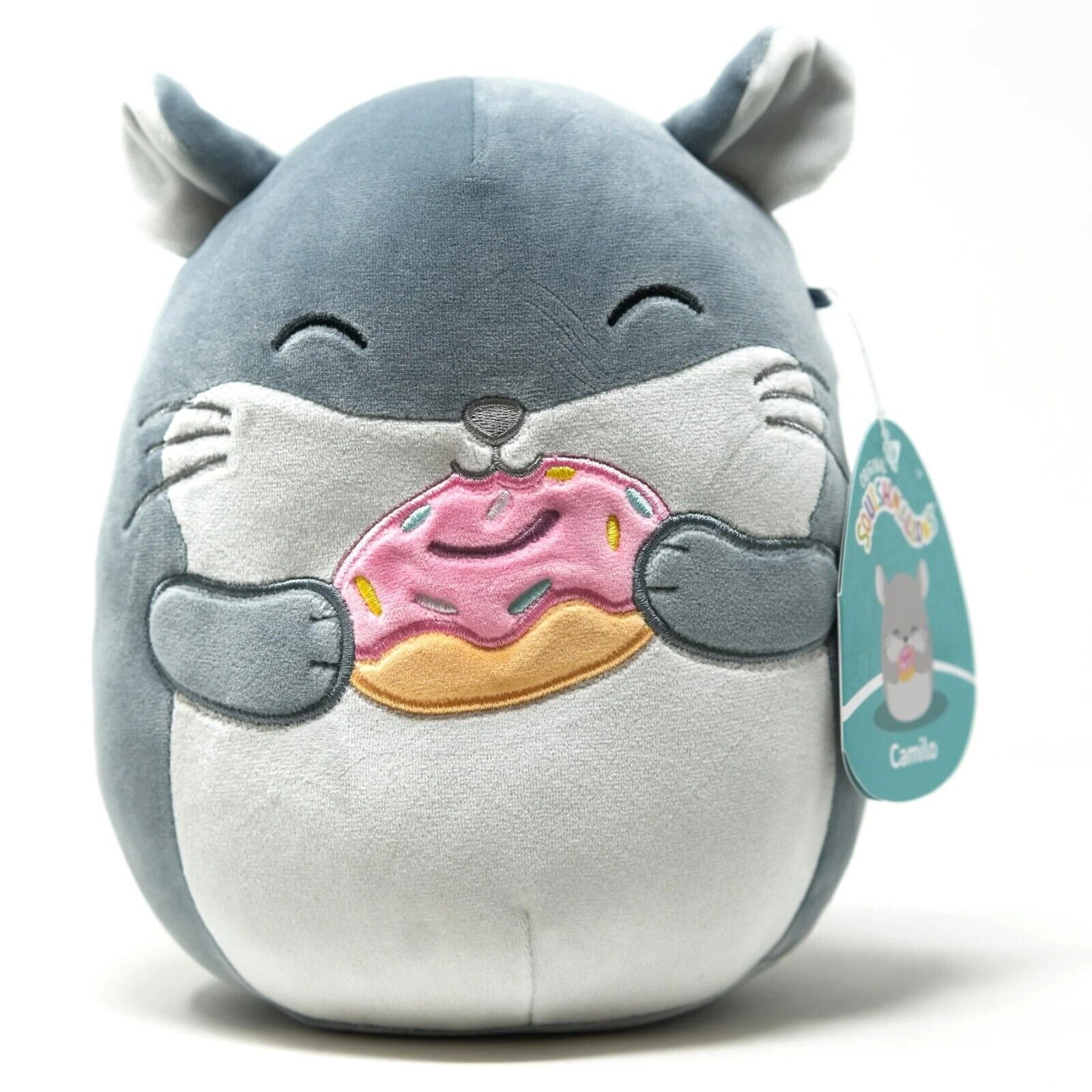 Squishmallows Camilo the Chinchilla with Donut 5 Inch - Walmart.com