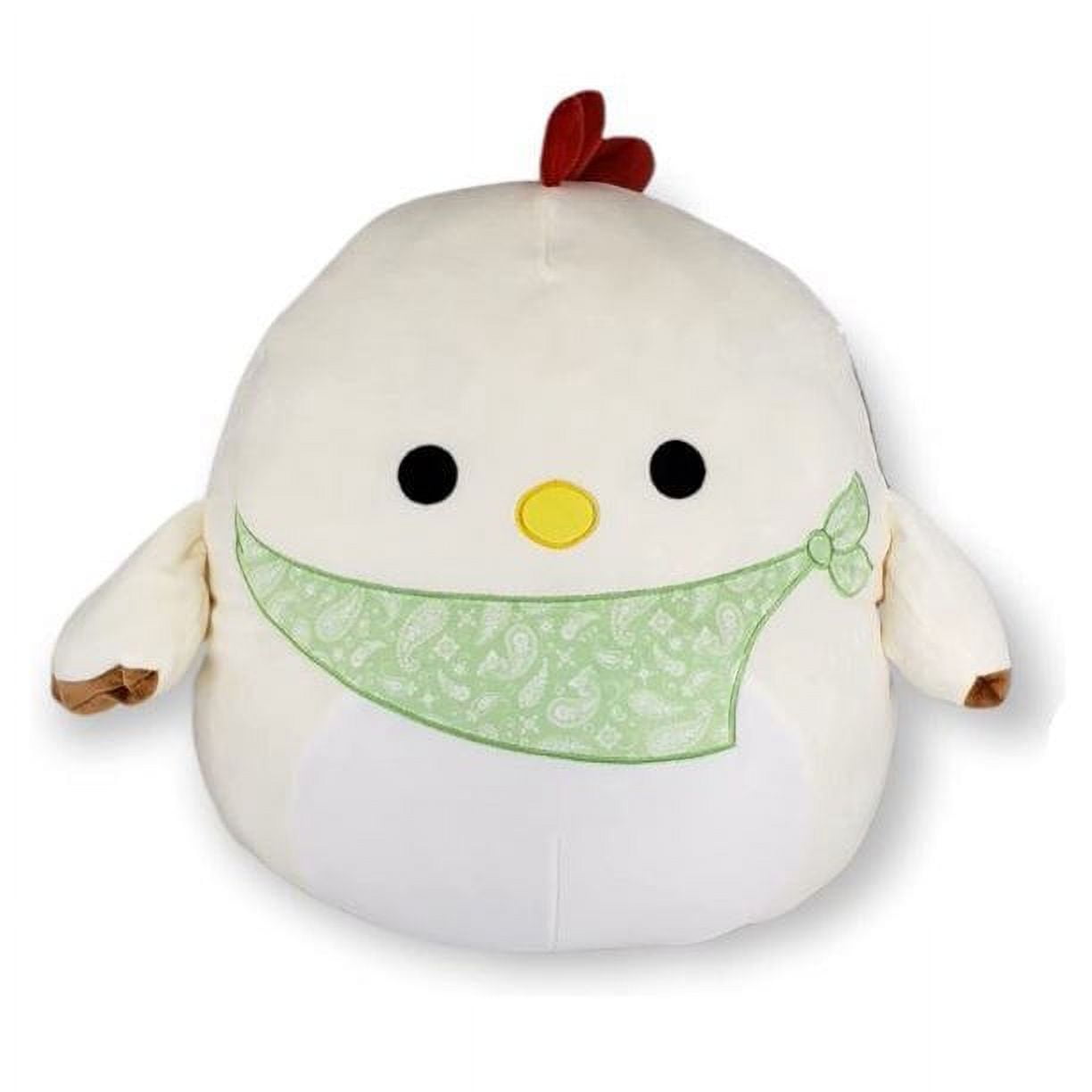 Squishmallows Chicken Todd with Bandana 9 inch Plush, Special Spring ...
