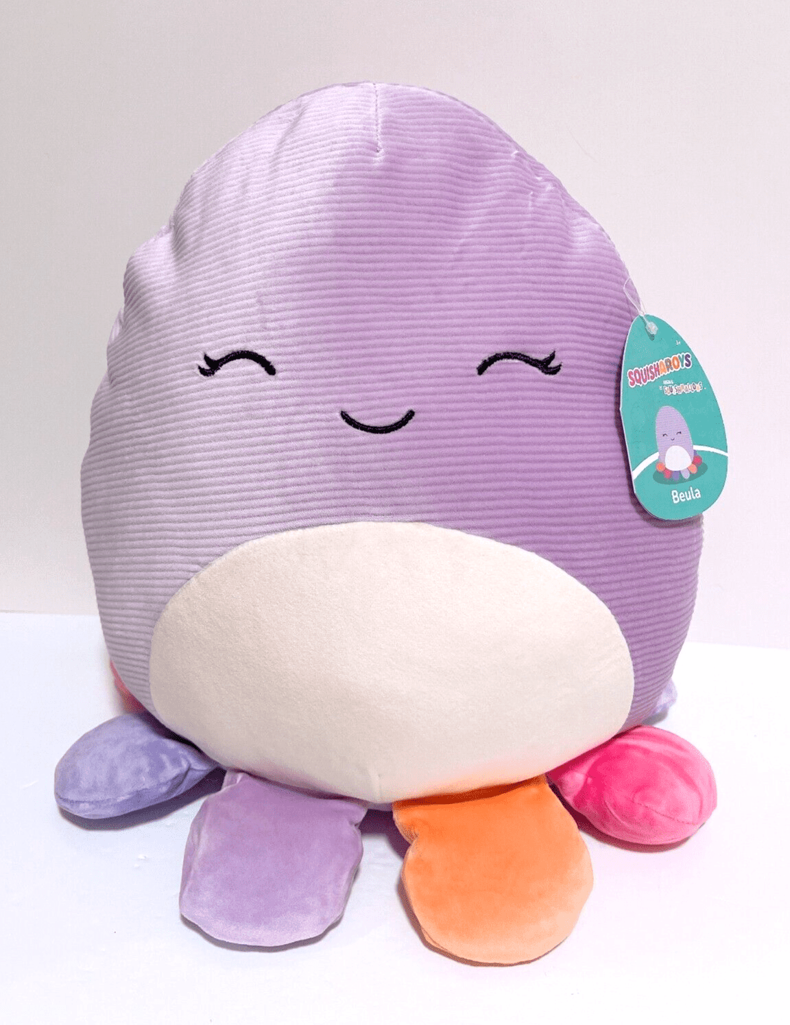 Squishmallows Corduroy Sealife Squad 12 Inch Beula the Octopus Plush ...