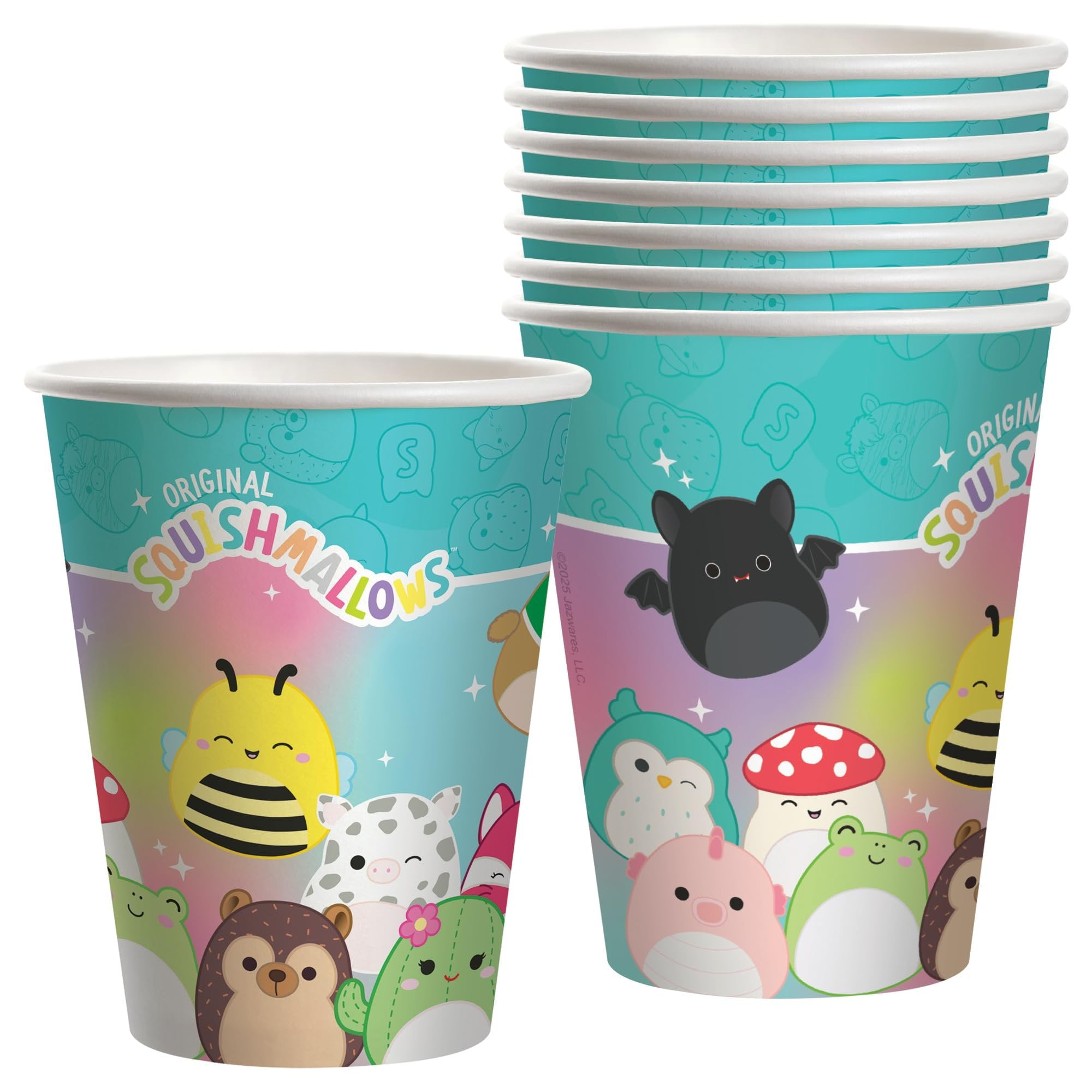 Squishmallows Cups 8 Count - Squishmallows Party Decorations - Walmart.com