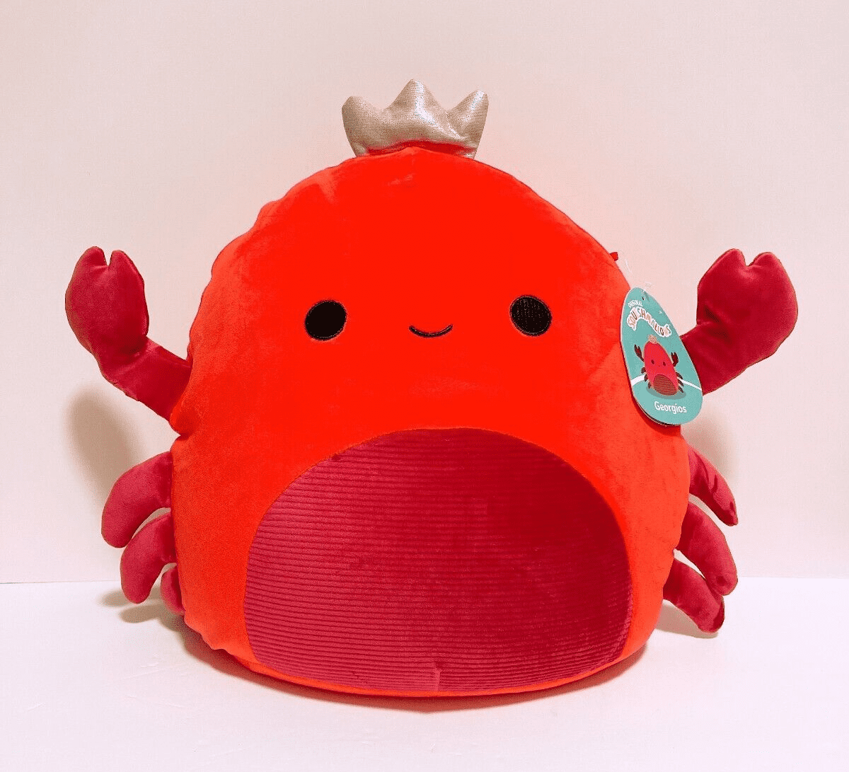 Squishmallows, Deep Sea Squad 12" Georgios the Red King Crab Plush Doll ...