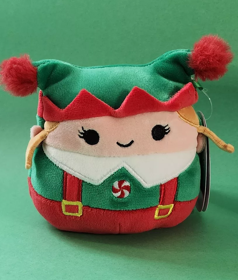Squishmallows Emmy the Elf 4.5" Santa's Helper North Pole Christmas ...