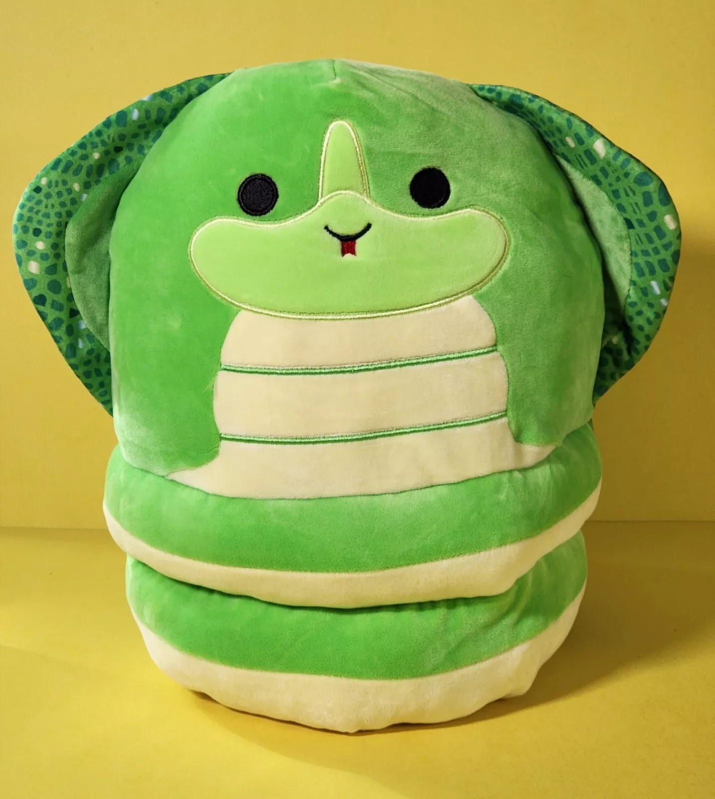 Squishmallows Exotic Wildlife Squad Khaled the Green Cobra Snake 12 ...