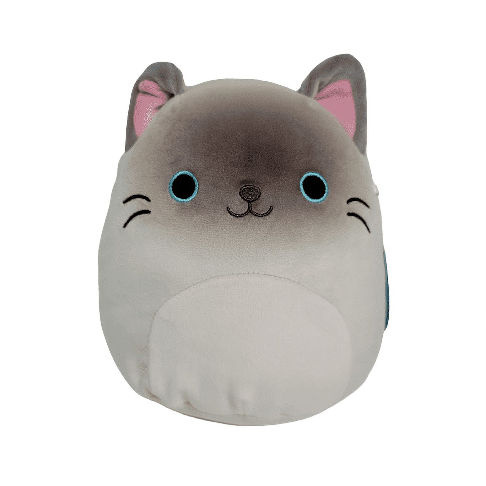 Kellytoys Squishmallows 7.5'' Felton Siamese Cat Plush Toy - Super Soft ...