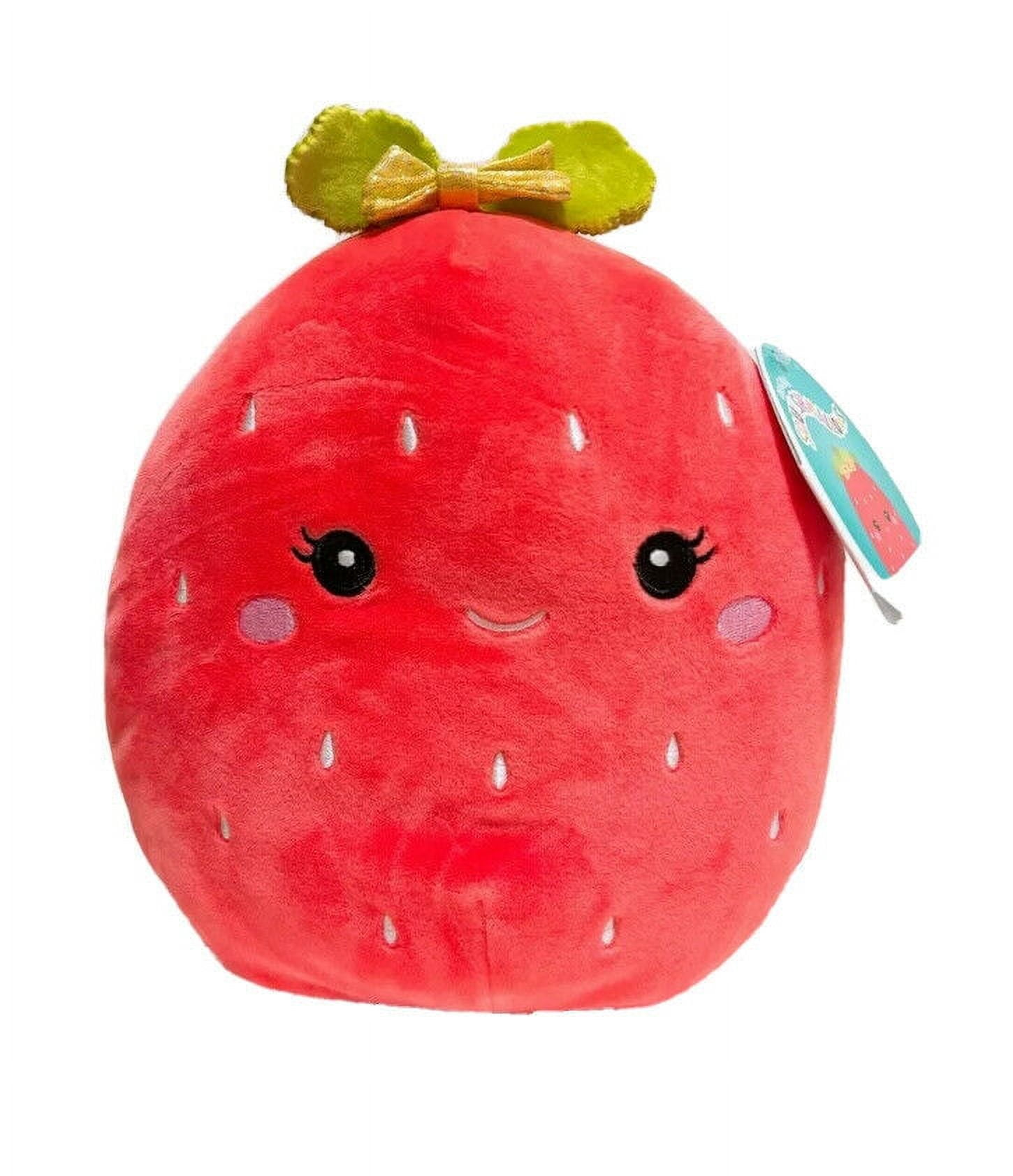 Squishmallows Fruit and Veggie Squad 8" Scarlet the Strawberry Plush ...