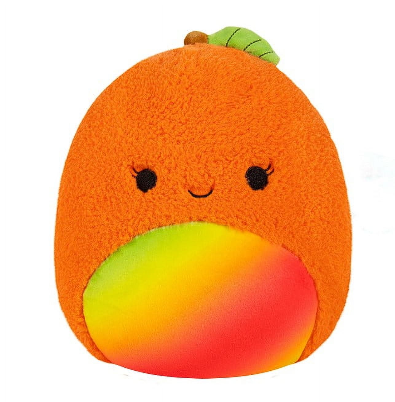 Squishmallows Fuzz-A-Mallows 12 inch Louie the Orange Mango with ...