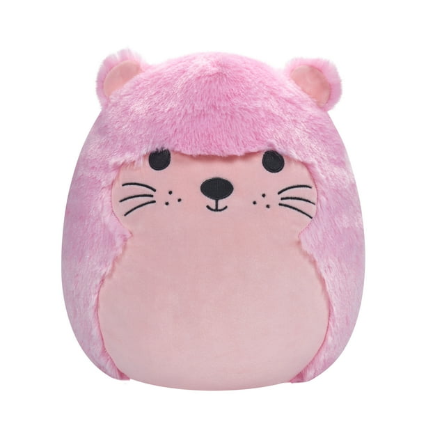Squishmallows Fuzz a Mallows 12-inch Anu Pink Otter - Medium-Sized ...