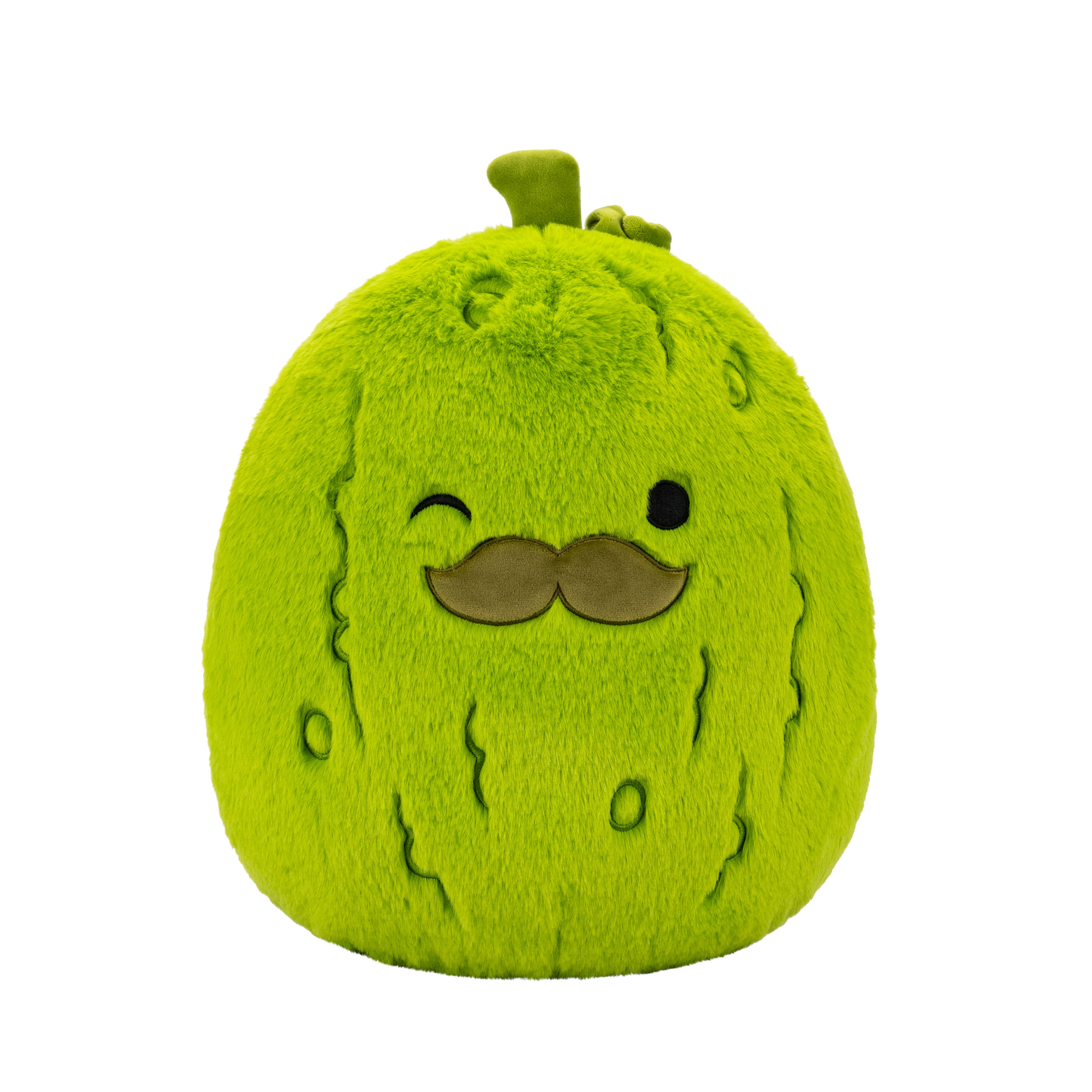 Squishmallows FuzzAMallow Official 12 inch Charles the Pickle with ...