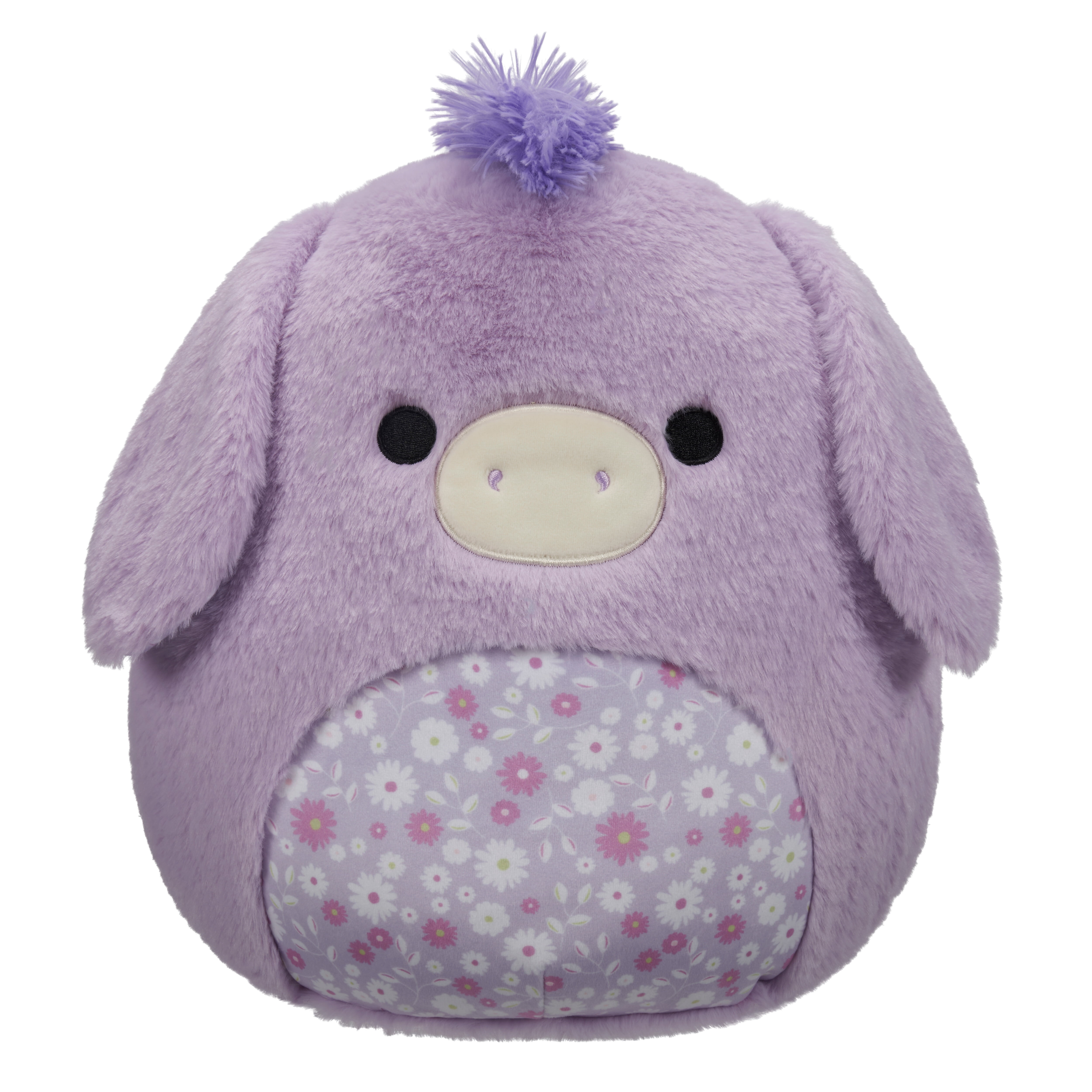 Squishmallows FuzzAMallow 12” Delzi the Purple Donkey - Ultra Soft ...