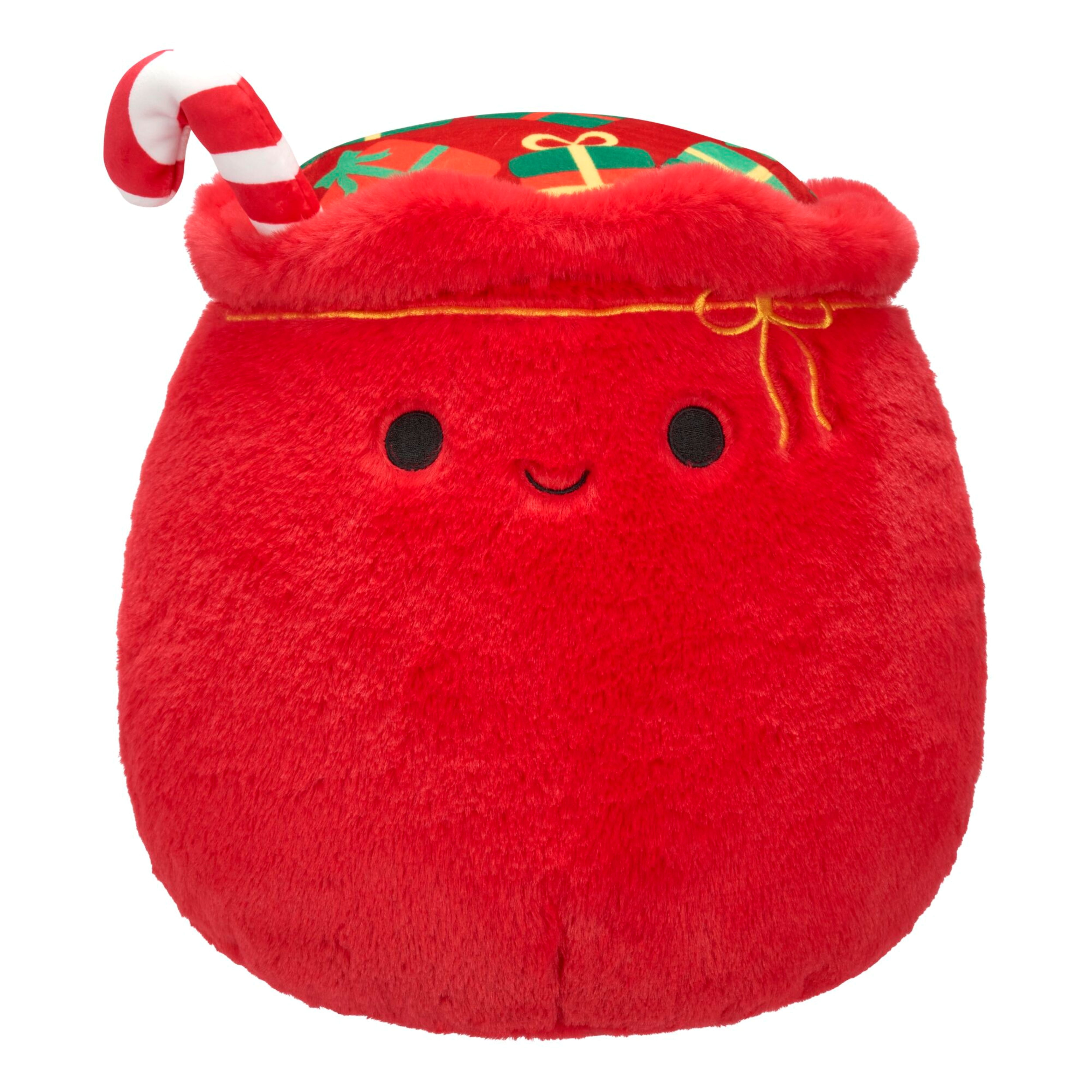 Squishmallows FuzzAMallow Official 12 inch Lowell the Red Sack of Toys ...